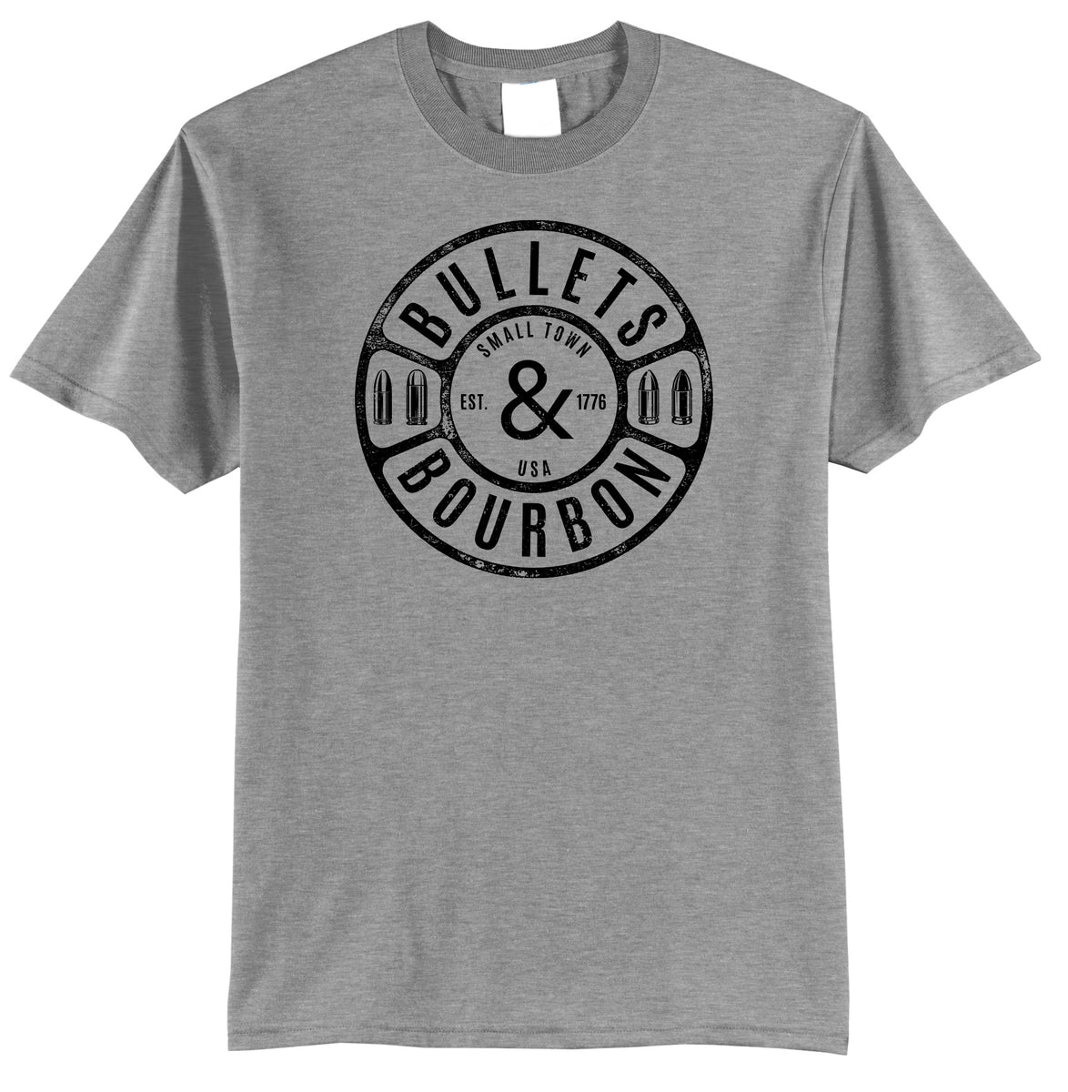 Bullets & Bourbon Short Sleeve T-Shirt – Thin Line Apparel